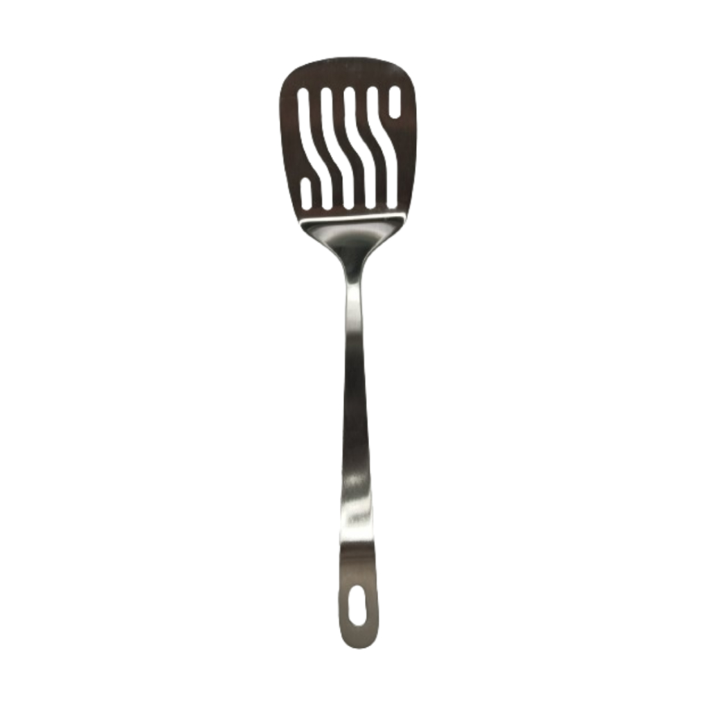 Food Turner Stainless Spatula Kitchen Flat Flipper | Shopee Philippines