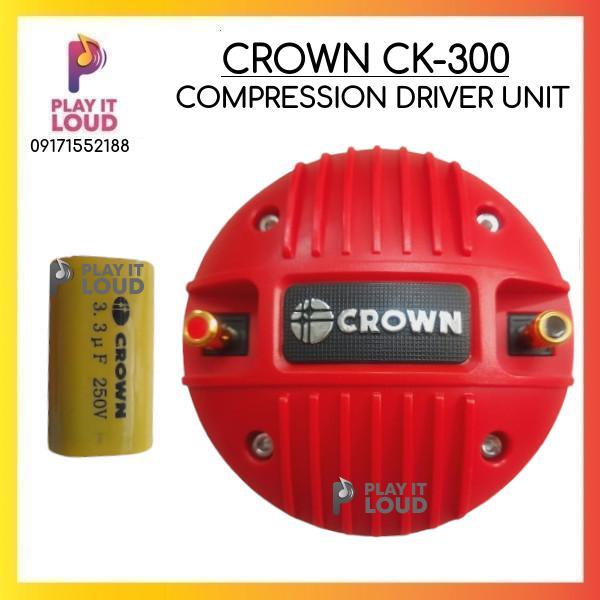 CROWN CK-300 COMPRESSION DRIVER UNIT | Shopee Philippines