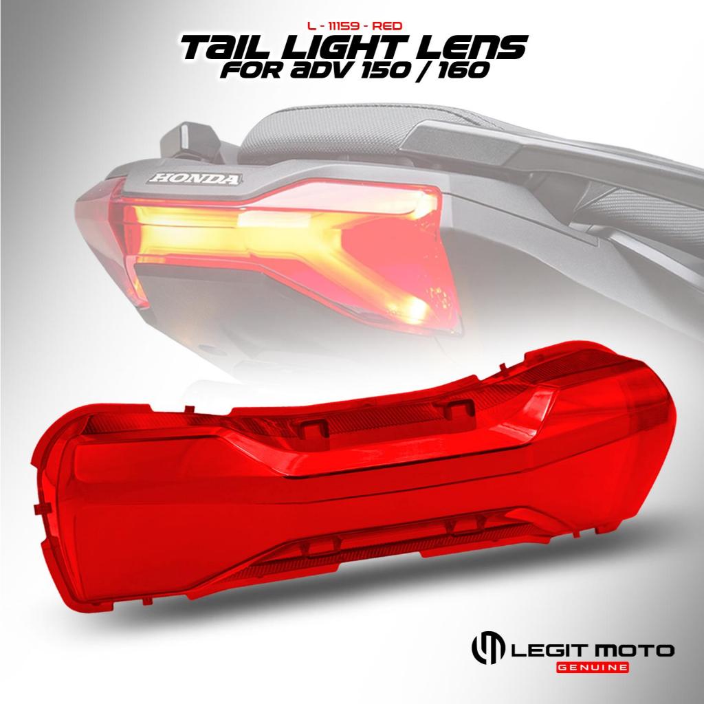 LEGITMOTO ADV 150/ADV 160 TAIL LIGHT LENS COVER REAR BREAK LIGHT LENS ...