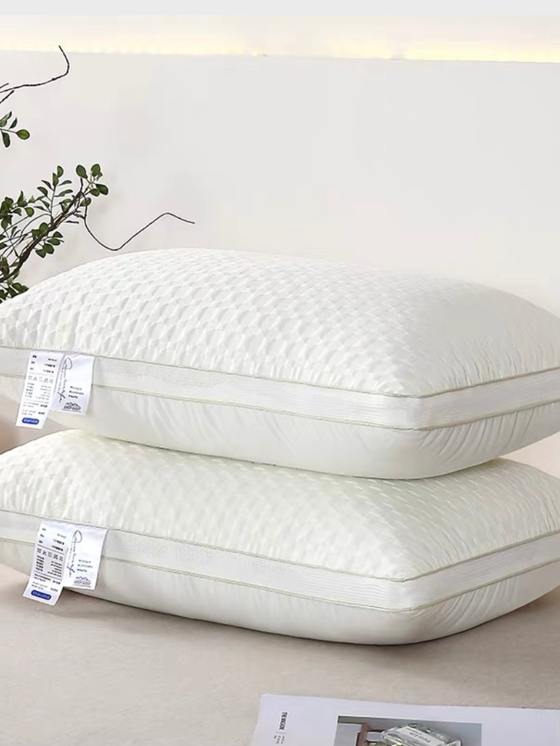 【Buy1Take1】High-end hotel pillow soft elastic hot-selling three ...