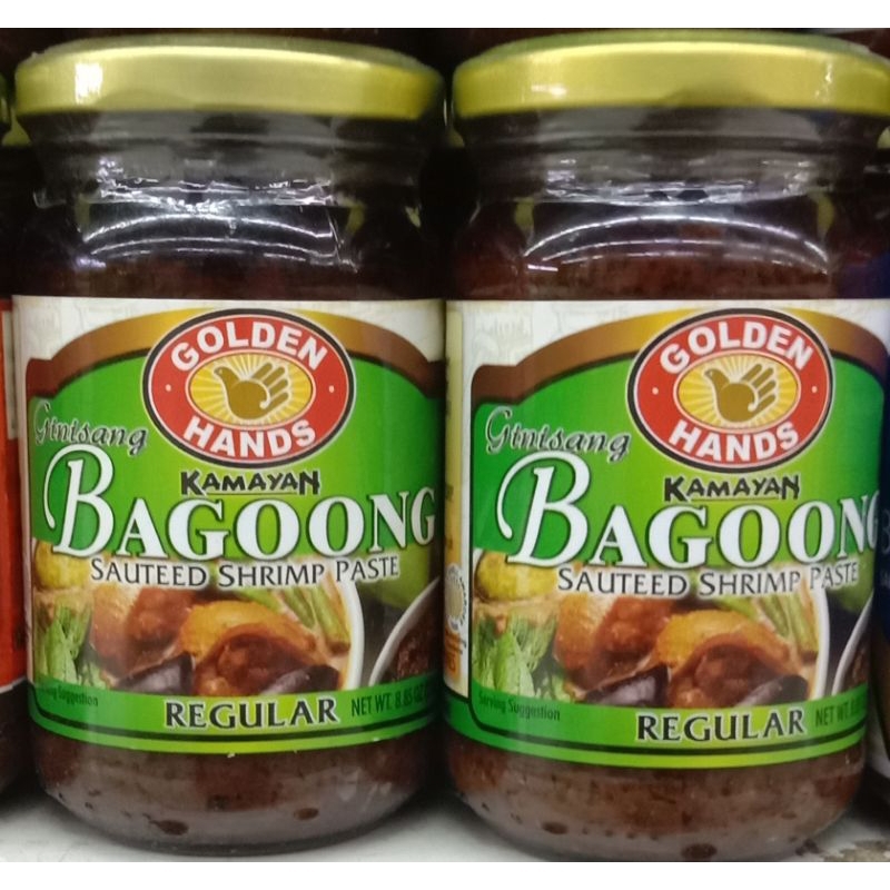 Golden Hands Kamayan Bagoong Sauteed Shrimp Paste 250g | Shopee Philippines