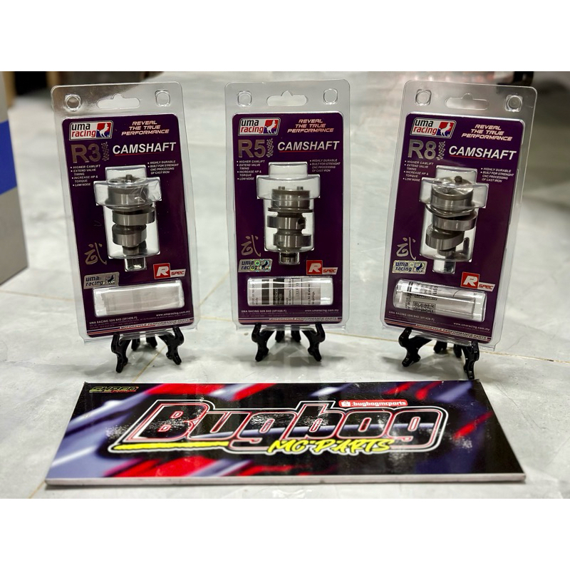 Uma High Cam R1/R3/R5/R8 Racing Camshaft for Sniper 135/150(Aerox/Nmax ...