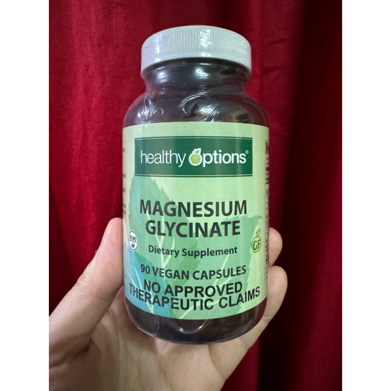Healthy Options 133.3mg Magnesium Glycinate 90 Vegan Capsules helps ...