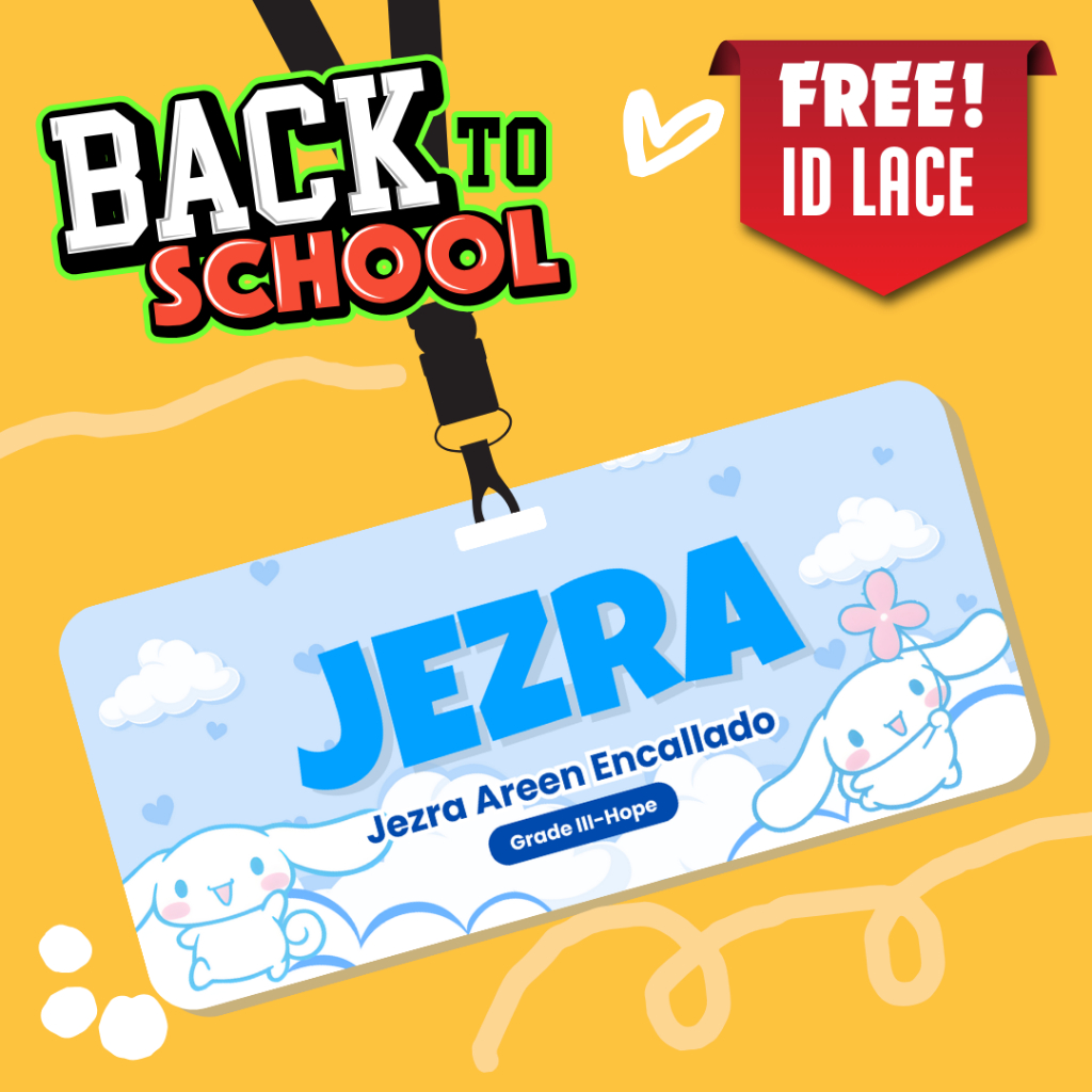 Personalized PVC Name Plate | Student Name Tag | Kraftyzei | Shopee ...