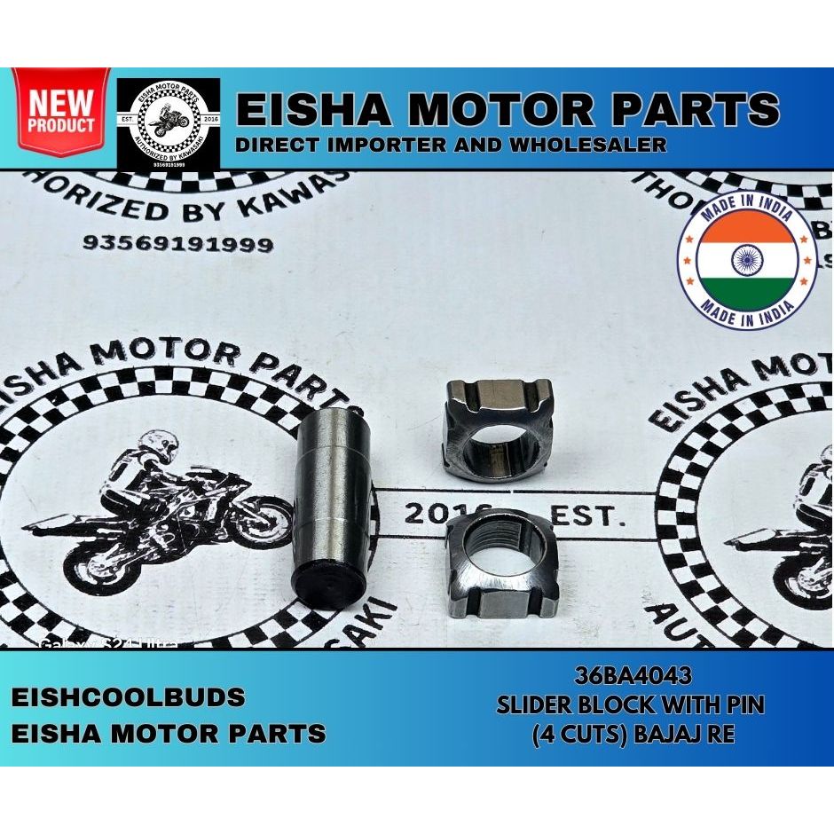 SLIDER BLOCK BAJAJ RE 8 CUTS MADE IN INDIA 36BA4043 | Shopee Philippines