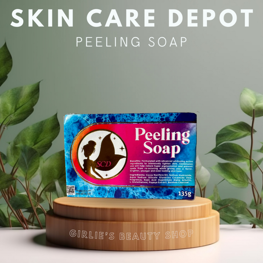 SCD Peeling Soap w/ FREEBIES (Advanced Peeling Effect) | Shopee Philippines