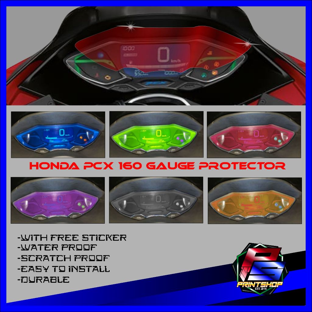 PCX 160 Speedometer LCD Panel Gauge Protector Film Anti Scratches Buy 1 ...