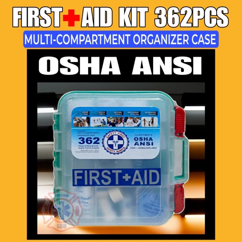 OSHA ANSI FIRST+AID KIT 362pcs | Shopee Philippines