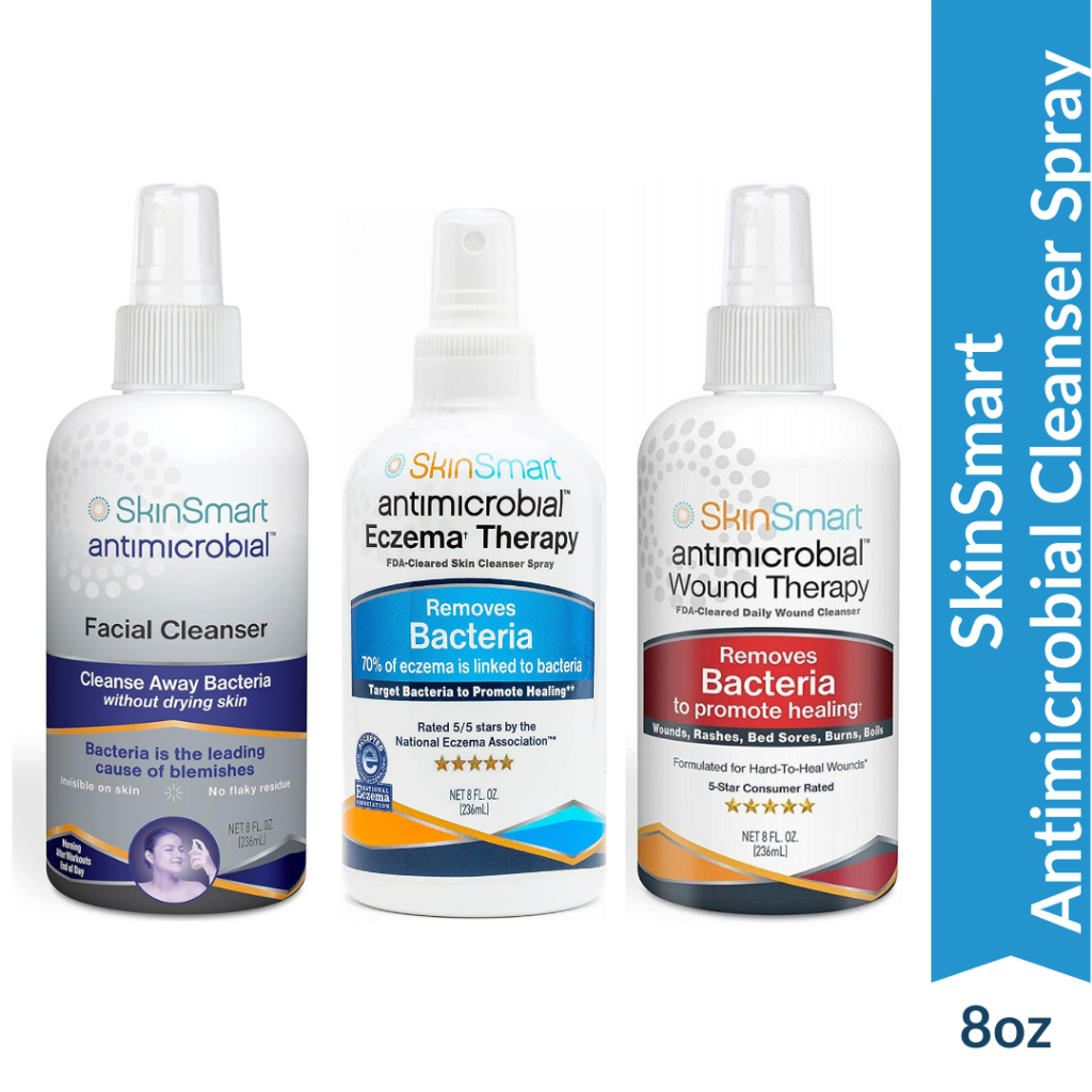 SkinSmart Antimicrobial Facial | Eczema Baby | Rash Wound Hypochlorous ...