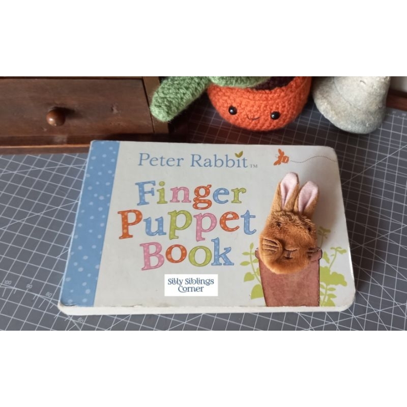 Peter Rabbit Finger Puppet Storybook | Shopee Philippines