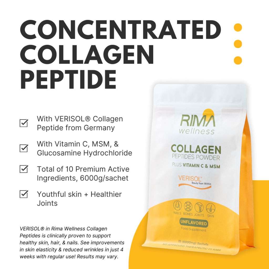 Collagen Peptide Plus - Verisol, Vit C, MSM - Premium Skin & Joint ...