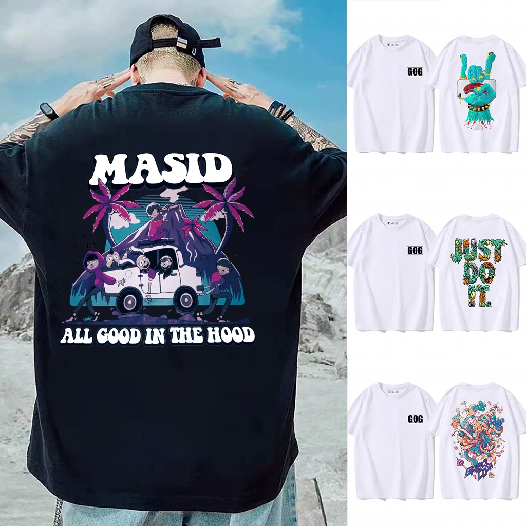 MASID 3.0 LIVE LIFE Couple T-shirt Clothes For Men And Women T-shirt ...