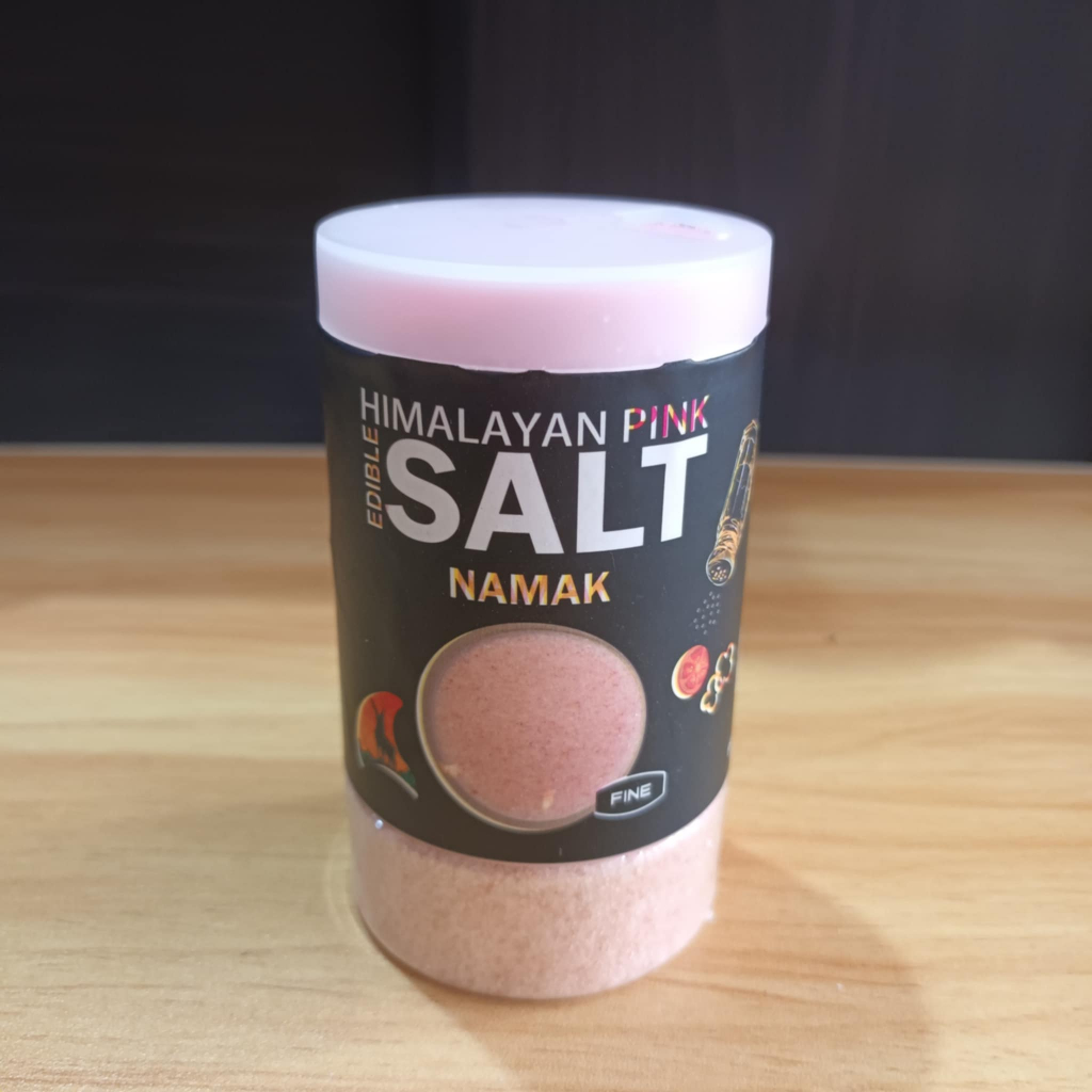 Himalayan Salt Cooking Edible Fine Salt 200 grams Dispenser Bottle ...