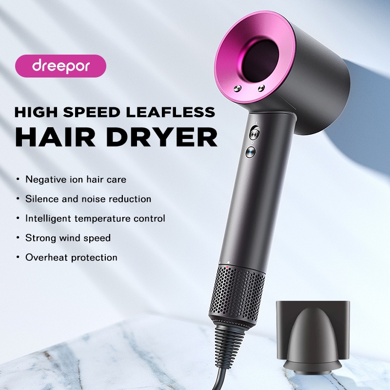 Dreepor Blower Hair Dryer And Straightener Foldable Electric Hair Blower Portable Beauty Professiona Shopee Philippines