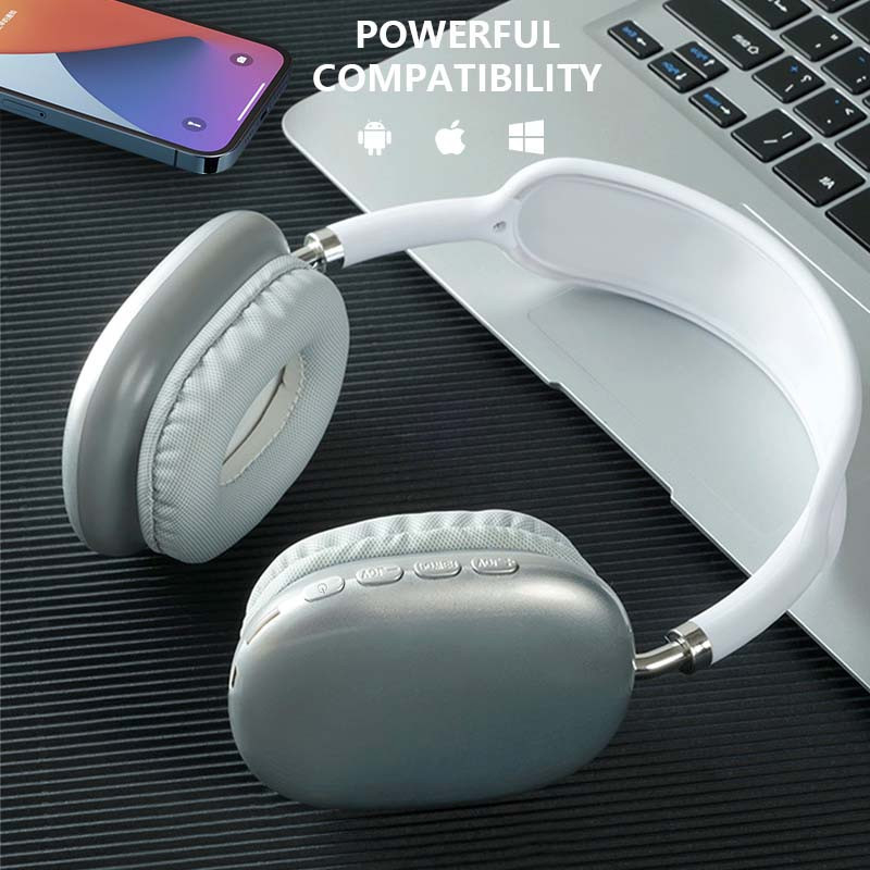 P9 Wireless Bluetooth Headset Gaming Headset with Microphone headphone ...