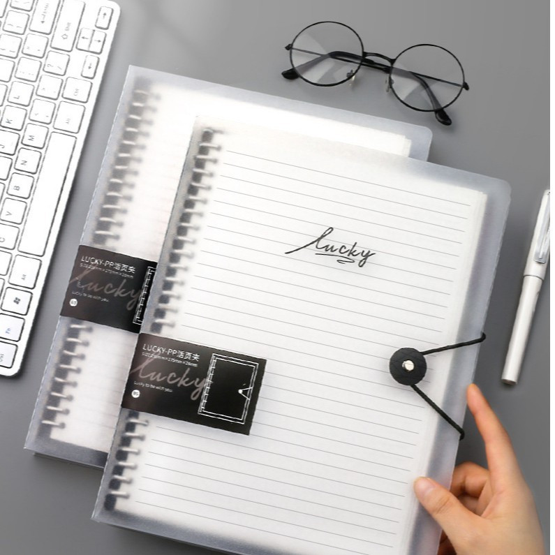 Binder Notebook A5 Refillable Notebook Binder Notebook Refillable ...