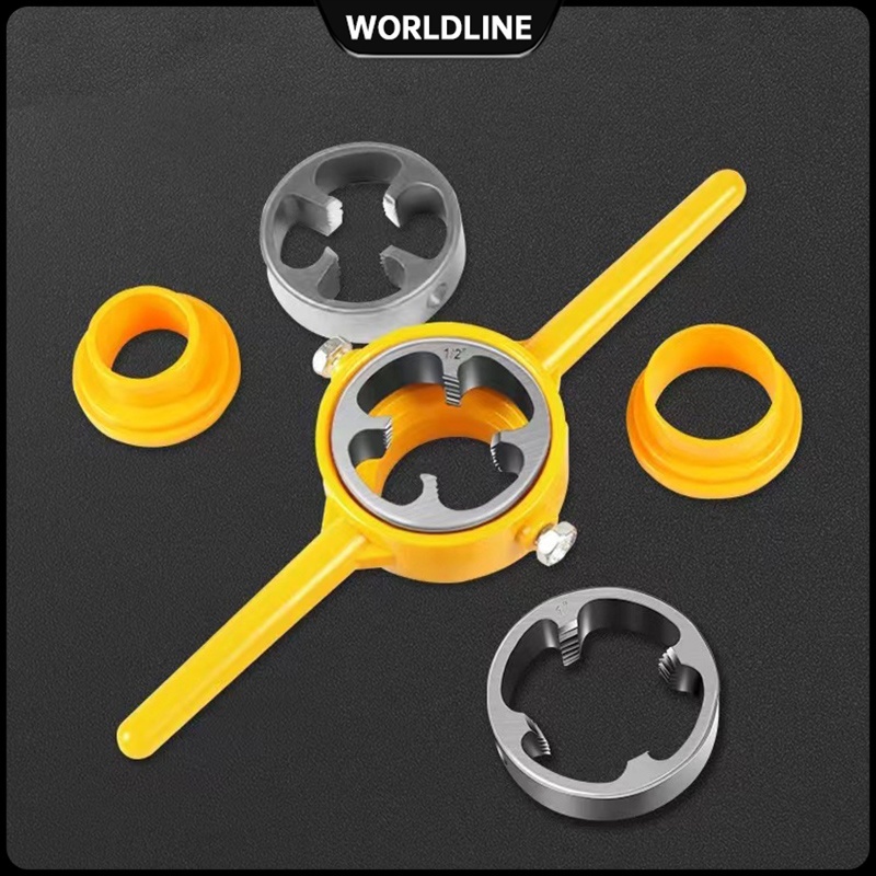 6pcs PVC Thread Maker Tool M10 Thread Pipe Threader Kit NPT Thread Tap ...