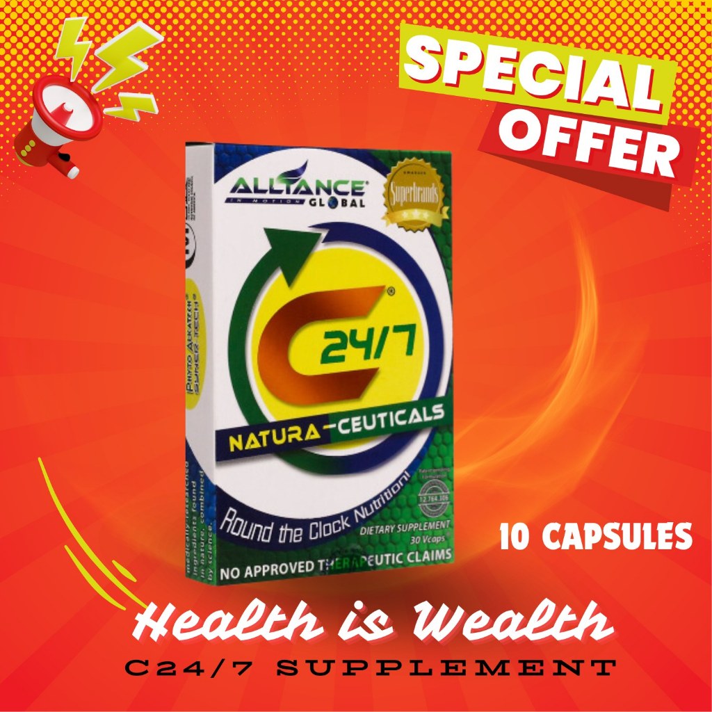 C24/7 Naturaceuticals 10 capsules | Shopee Philippines