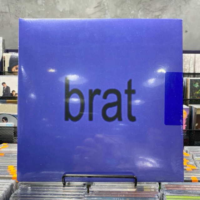 CHARLI XCX BRAT Blue Version Vinyl (EXC, Picture Disc, 1LP) | Shopee ...