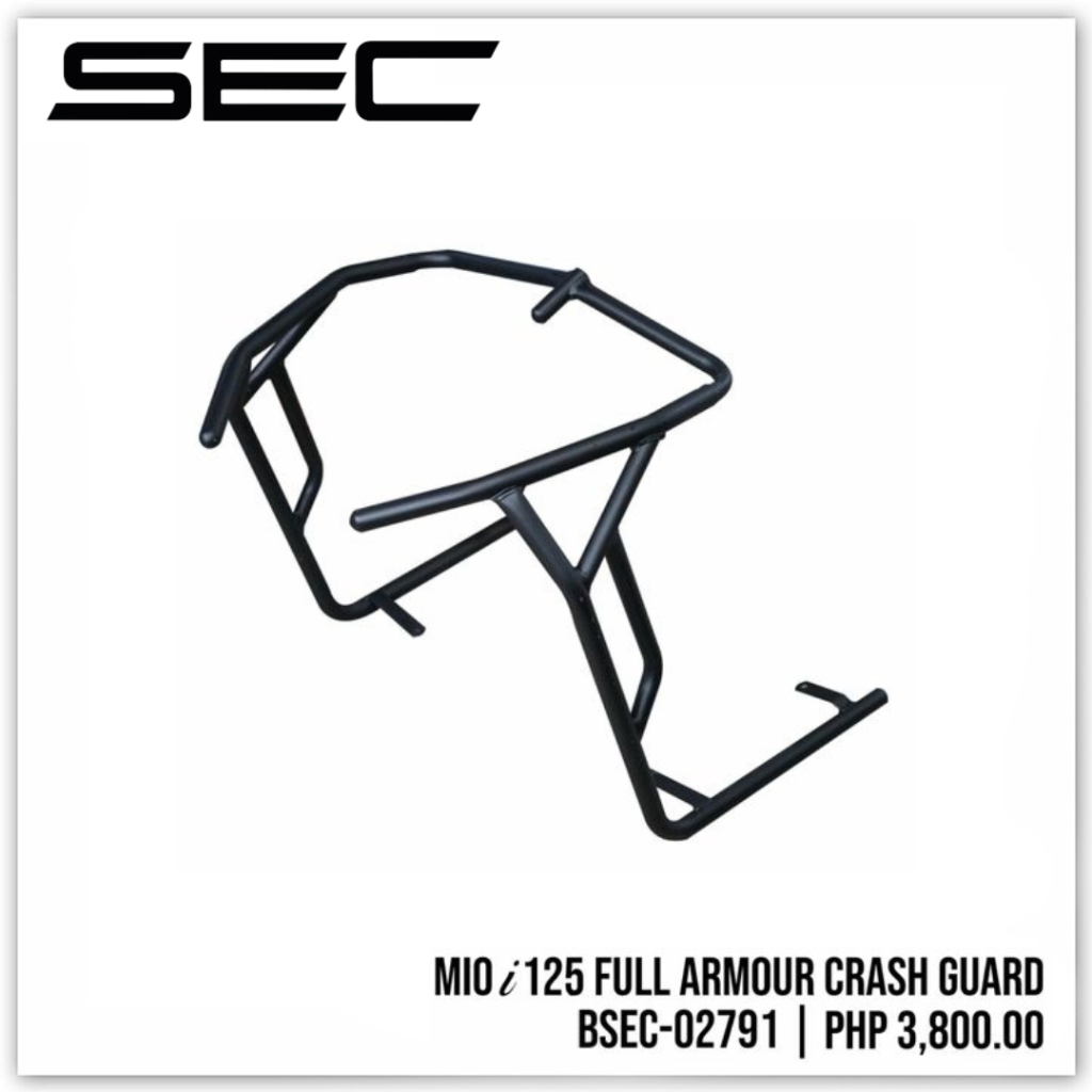 Sec Crash Guard for Motorcycle Mio I 125 Full Armour (BSEC-02791 ...