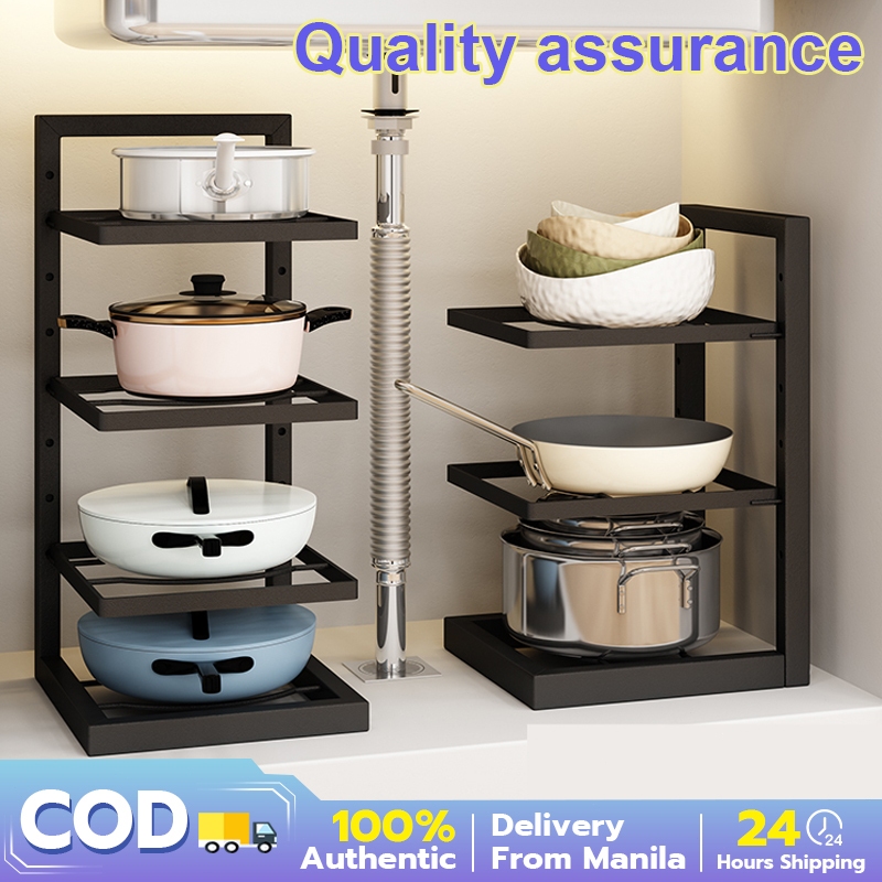 Kitchen Adjustable Multi-Tier Water Countertop Stainless Steel ...