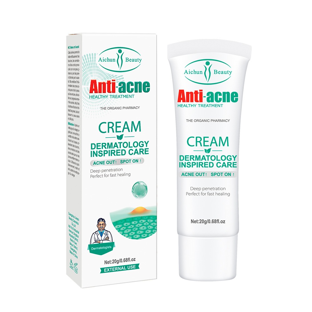 Facial Cream Skin Care 20g Acne Treatment pimple Anti Acne Cream Pores ...