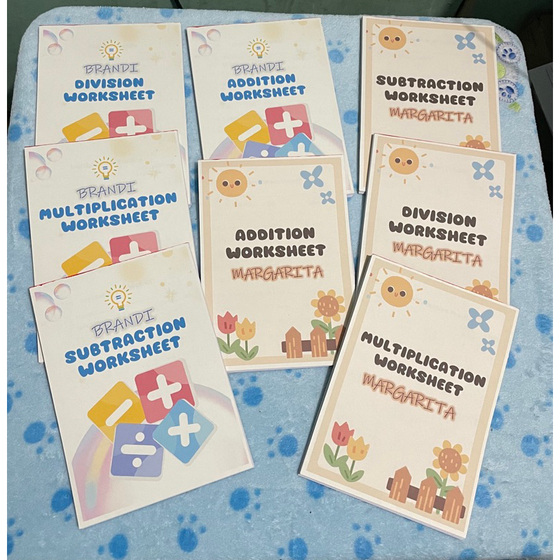 MATH worksheets for grade 1-4 MDAS | Shopee Philippines