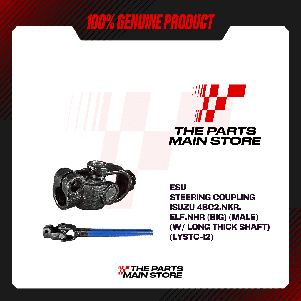 ESU STEERING COUPLING ISUZU 4BC2,NKR,ELF,NHR (BIG) (MALE) (W/ LONG ...