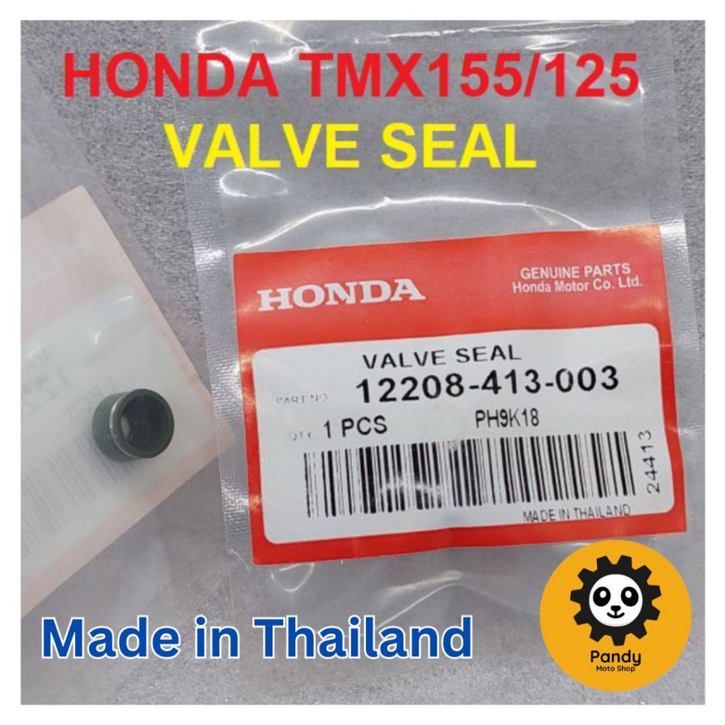 [VALVE STEM SEAL] TMX 155 | TMX 125 | Honda Genuine Part from THAI - 1 ...