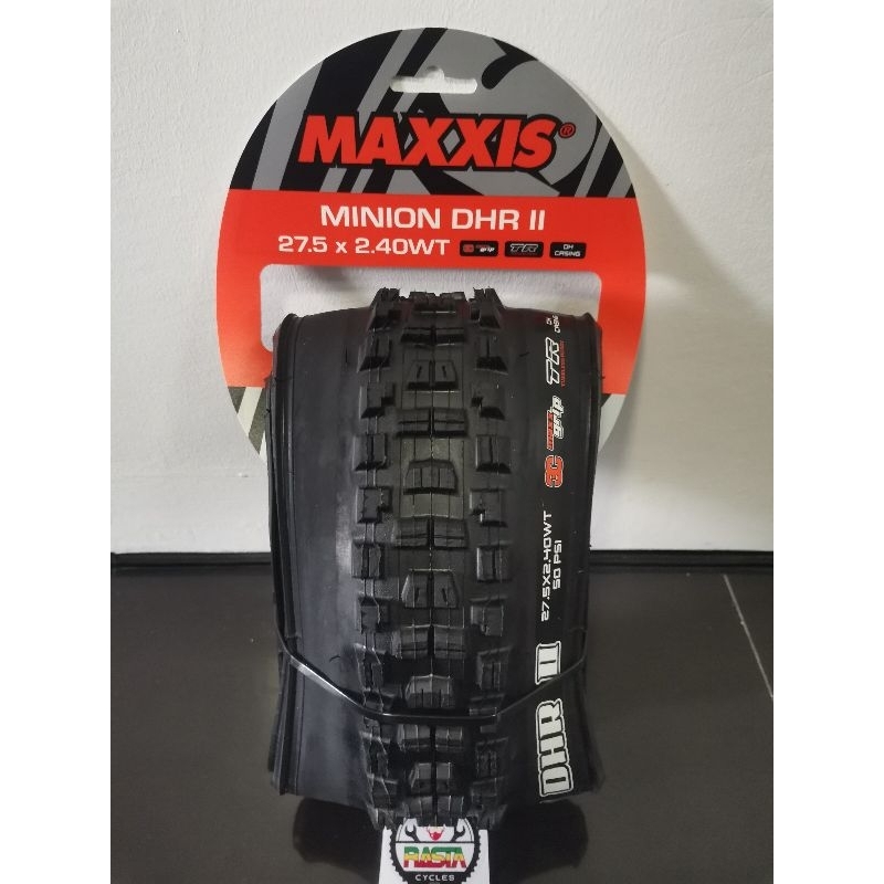 MAXXIS MINION DHR II 2.40WT 3C MAXXGRIP DH CASING | Shopee Philippines