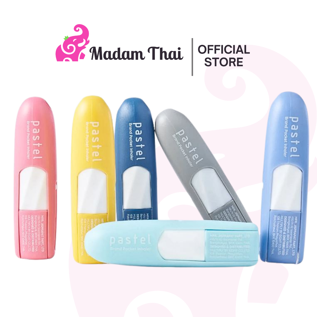 [1PC] PASTEL POCKET 2IN1 ESSENTIAL OILS AROMATHERAPY ORIGINAL THAILAND ...