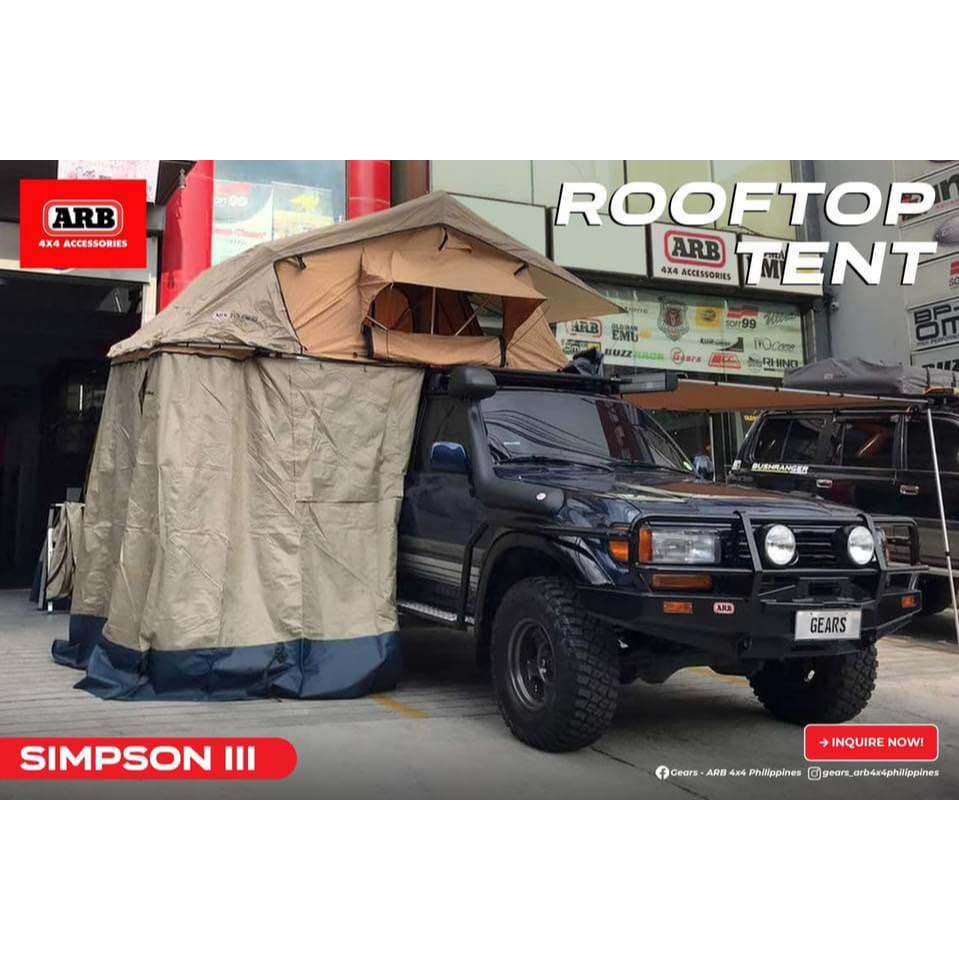 ARB ROOFTENT (SIMPSON, ESPERANCE AND ANNEX) | Shopee Philippines