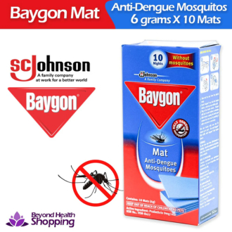 Baygon anti-mosquito Mat - Refill 10s | Shopee Philippines