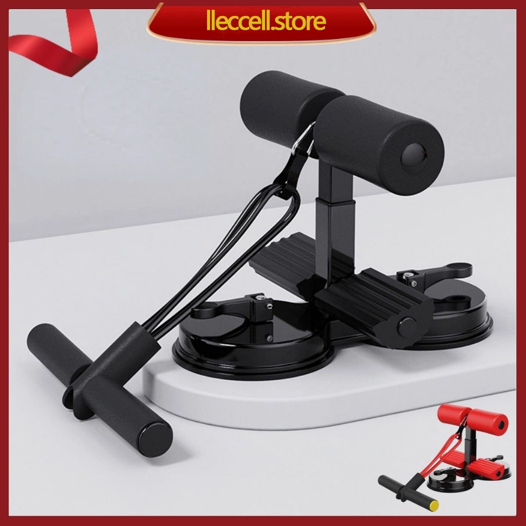 [Upgrade]sit ups assistant Home Gym Double Suction Sit Up Bar exercise ...