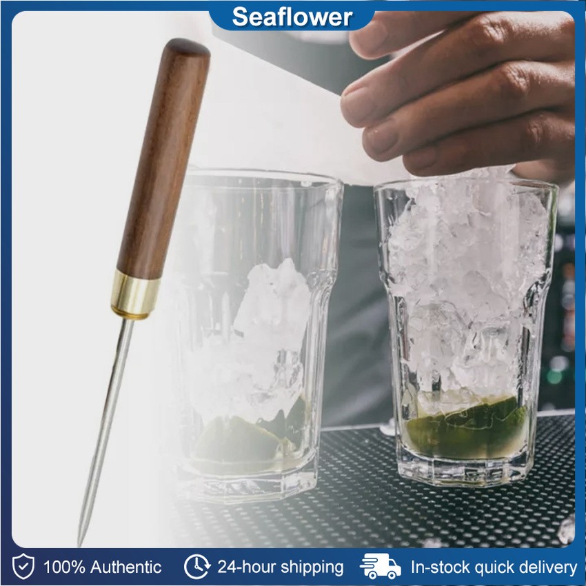 Stainless Steel Ice Pick Stainless Steel Ice Pick with Wooden Handle ...