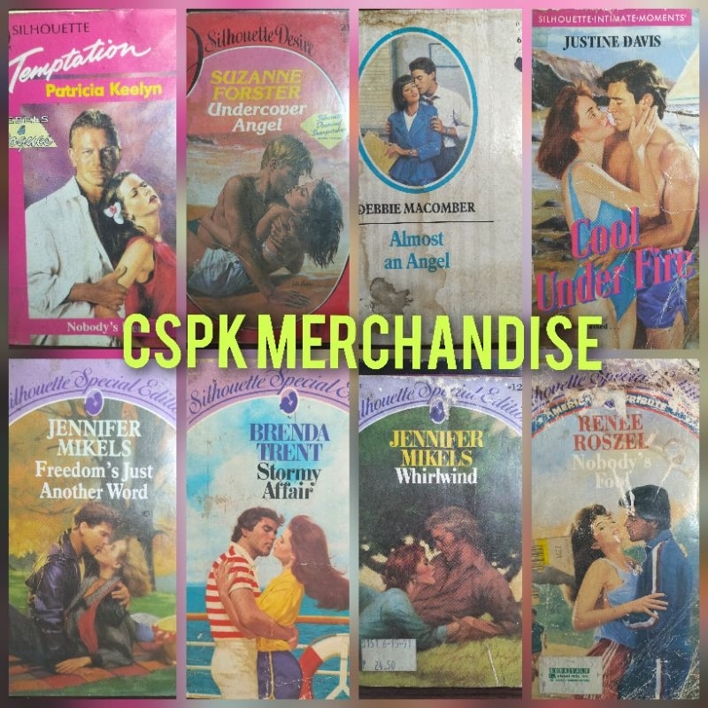 C8 SILHOUETTE COLLECTION 1996 DIFFERENT AUTHORS ENGLISH POCKETBOOK ...