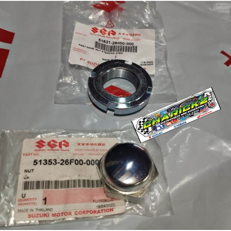 STEERING NUT FOR RAIDER 150 GENUINE | Shopee Philippines