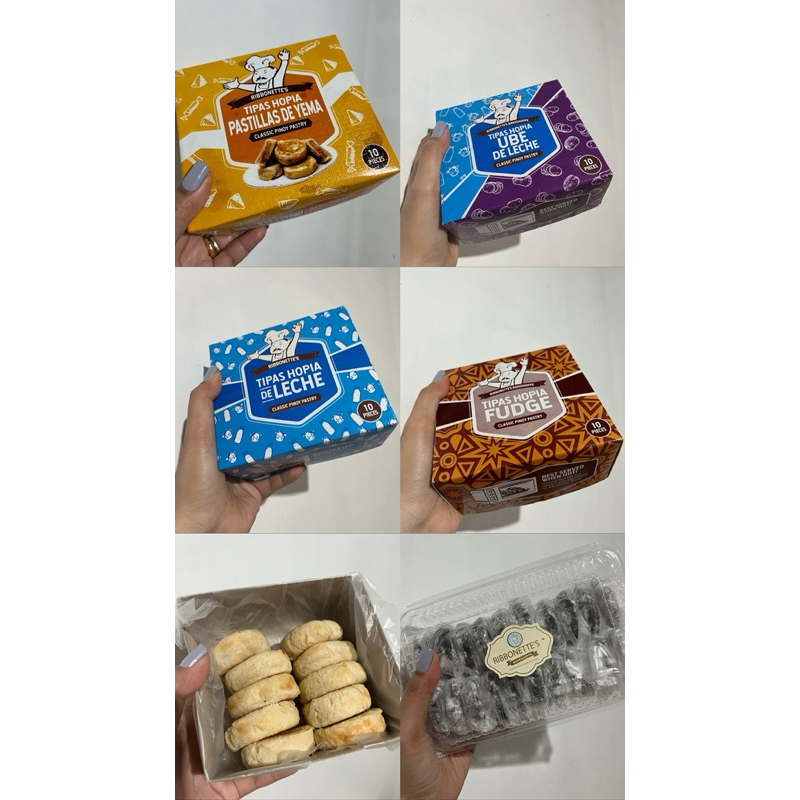 The Original RIBBONETTE’S TIPAS HOPIA and other Delicacies | Shopee ...