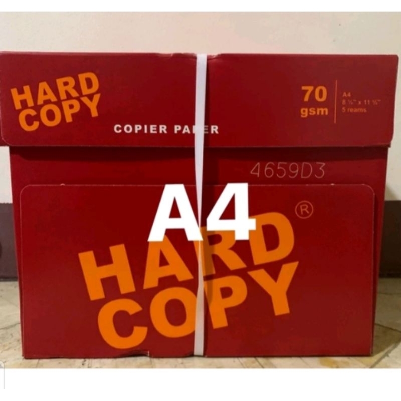 Hard Copy Band Paper ( A4 ) sold per Box | Shopee Philippines