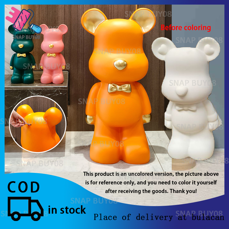 DIY Building block bear Fluid Bear Creative Toys Handmade Doodles ...
