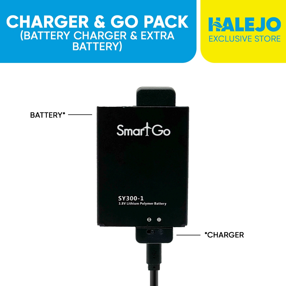 SmartGo Charger & Go Pack [Pokefi Battery + Battery Charger] | Shopee ...