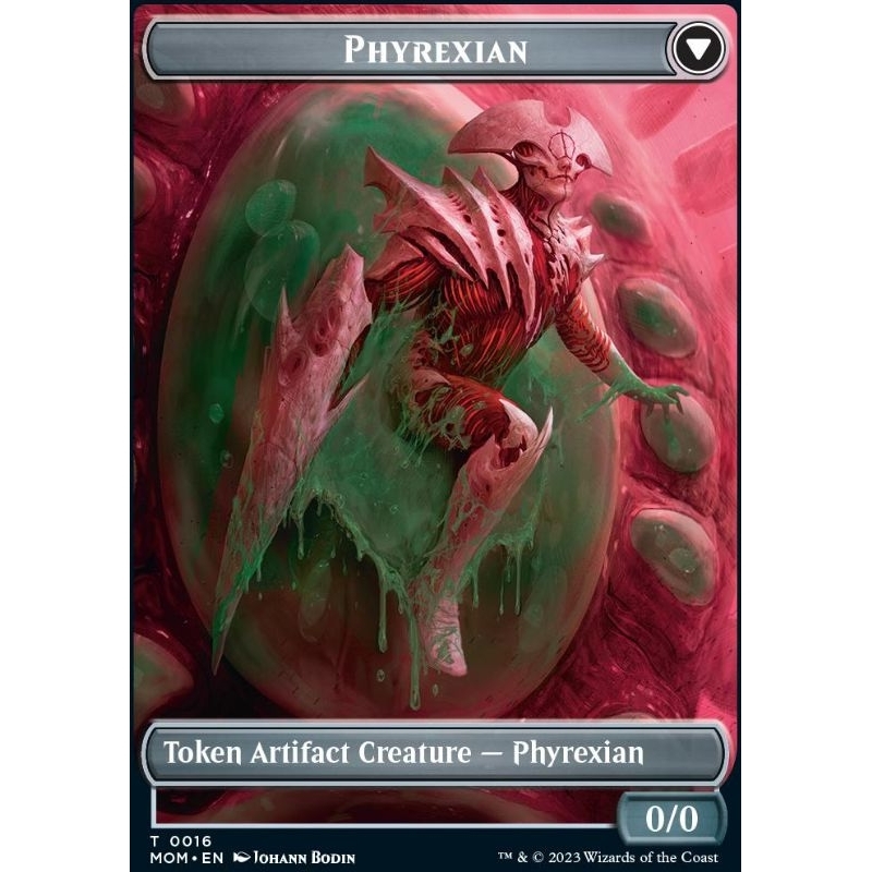 Phyrexian (artifact creature token) - MOM - Common - MTG Cards (WotC ...