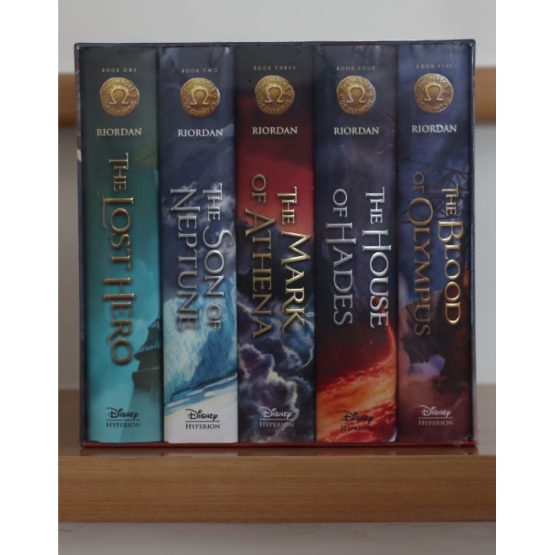 The Heroes of Olympus Hardcover Boxed Set (5-Book Set) | Shopee Philippines