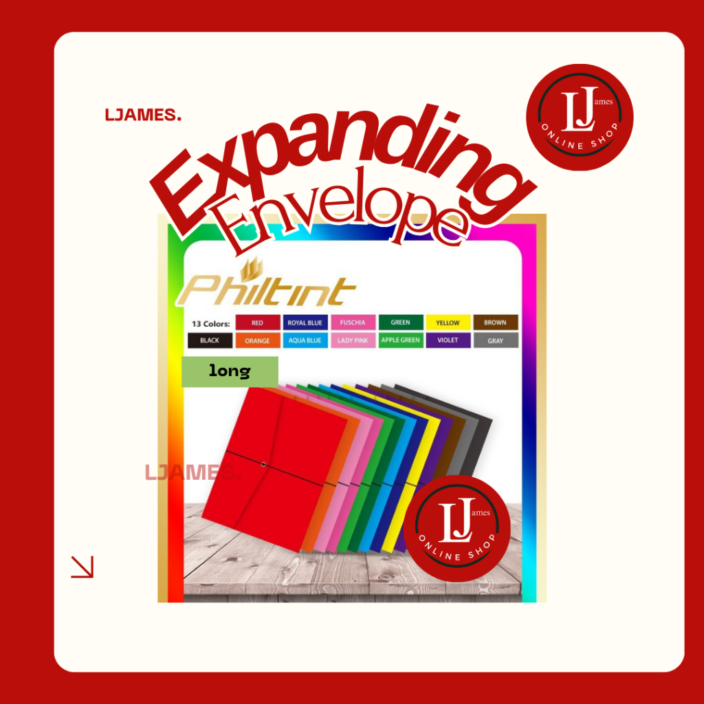 Expanding Envelope with Garter Colored Long per piece | Shopee Philippines