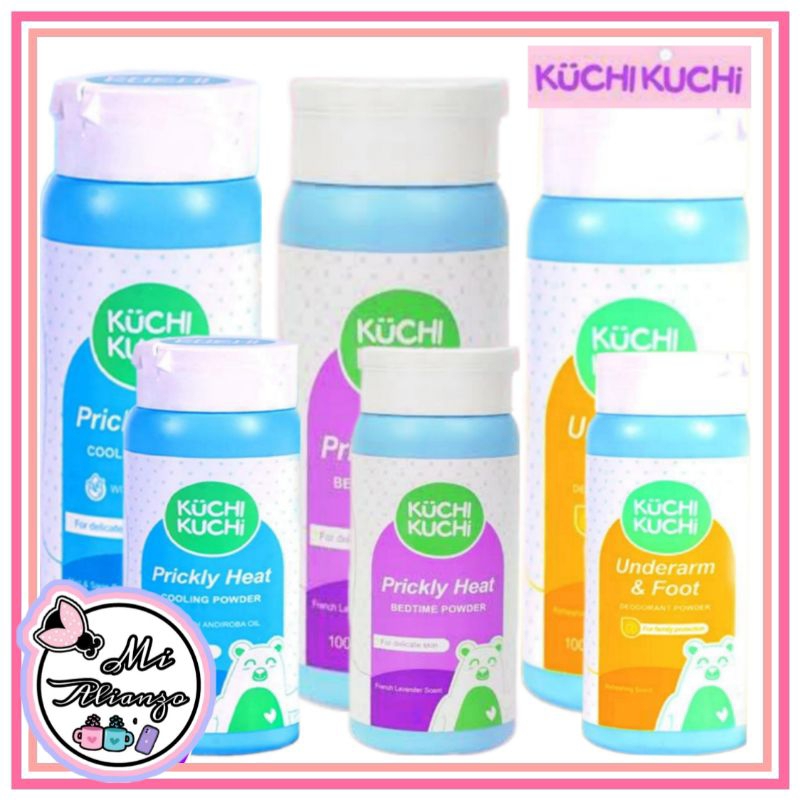 Kuchi Kuchi Prickly Heat Cooling Powder (50g/100g) | Shopee Philippines