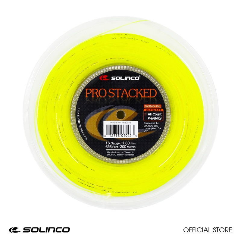 Solinco Tennis String Prostacked 16 Reel (1.30 mm) | Shopee Philippines
