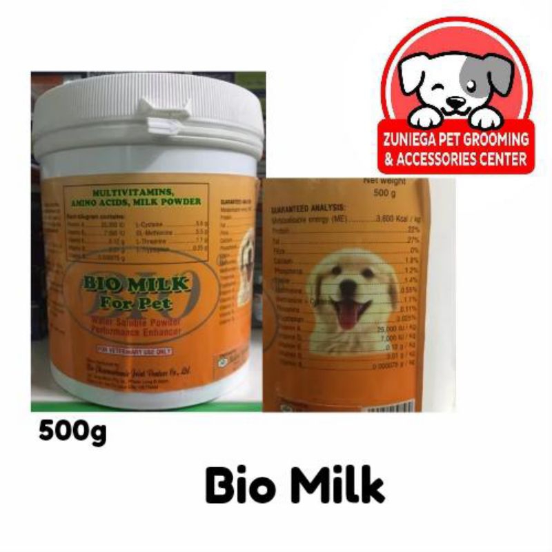 Bio Milk Powder For Dogs & Cats 500g. | Shopee Philippines