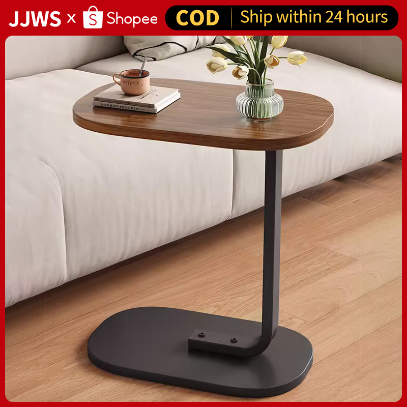 JJWS Sofa Side Table Living Room Coffee Table Simple Bedside Table ...