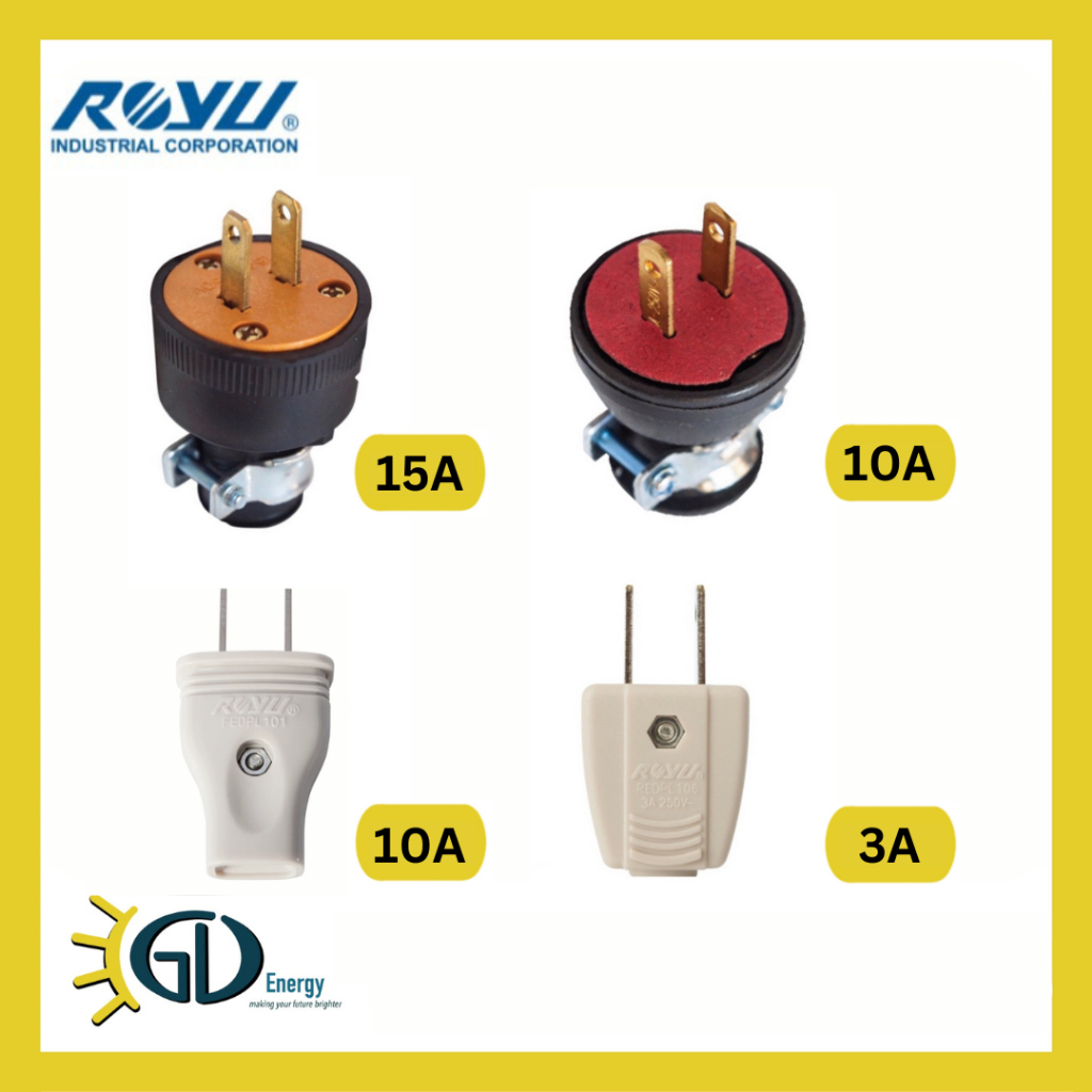 ROYU Plug Regular Rubber Plug Heavy Duty | Shopee Philippines