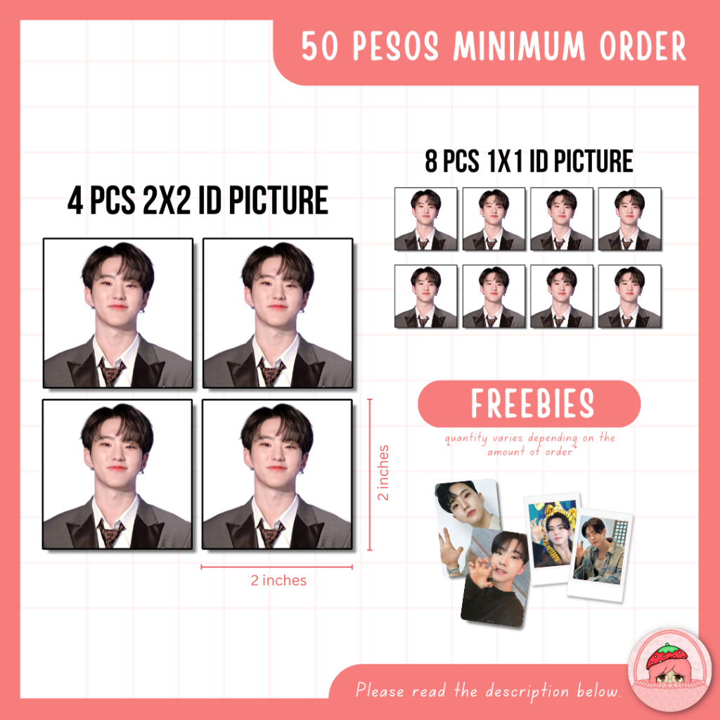 HOSHI 1X1 2X2 ID PHOTO PC PHOTOCARD UNOFFICIAL FANMADE PRINT K-POP ...